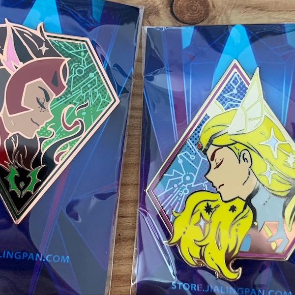 Voltron : Legendary Defender Enamel Pins - Keith Shiro Allura Lotor ...