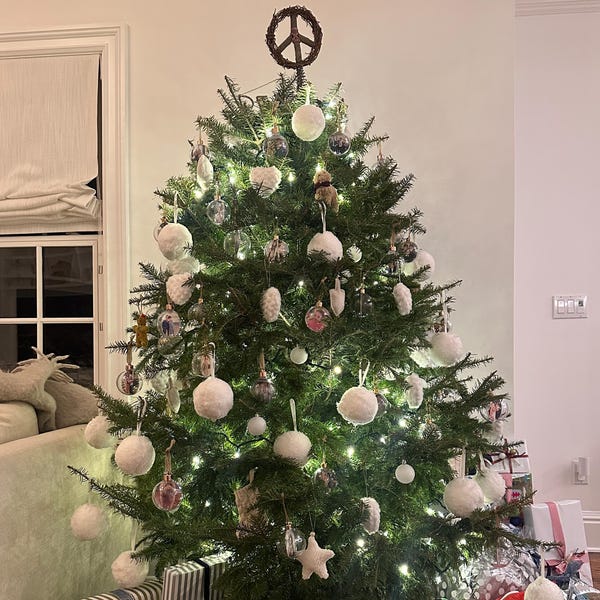 Peace Sign Tree Topper - Etsy