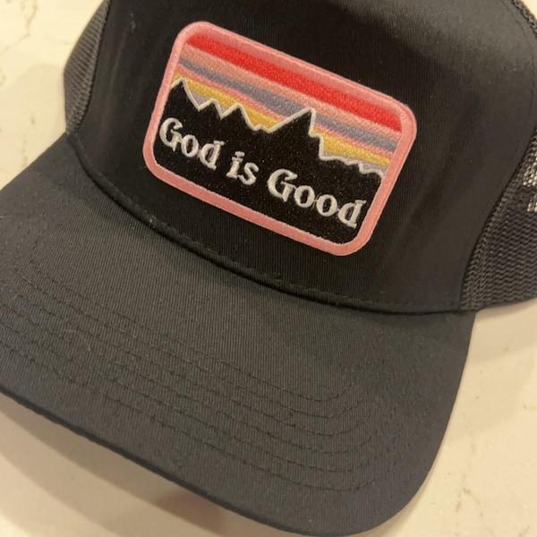 Iron-on Patch | God is Good - Etsy
