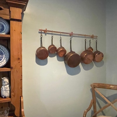 Copper Pot Rail, Copper Pot Rack - Etsy