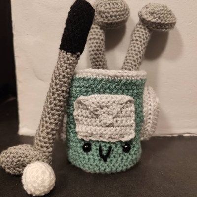 Golf Clubs & Bag Crochet PATTERN ONLY Pdf DOWNLOAD Amigurumi Crochet ...