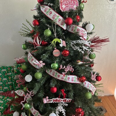 18 X 6 Believe Box Frame, Grinch Sign, Glitter Grinch, Grinch Decor ...