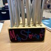 Pen Display, Pen Block, Beaded Pen Case, Stacked Display, Business ...