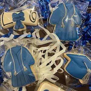 Graduation Cap, Diploma, and Gown Cookie Cutter Set Grad ...