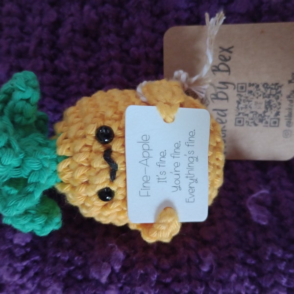 Fine-apple the Pineapple - Novelty Gift, Motivational, Affirmation ...