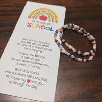 First Day of School Bracelet PRINTABLE Instant Download, Back to School ...