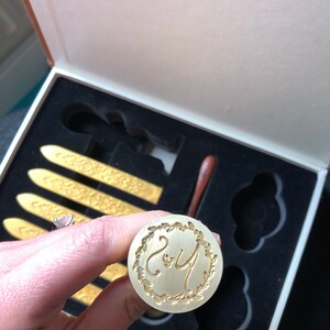 Alphabet Letter J Wax Seal Stamp Sealing wax | Etsy