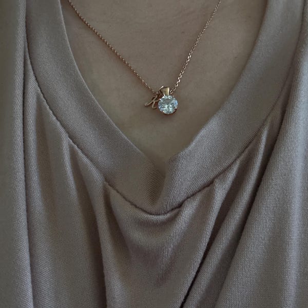 Diamond Cross Necklace / Diamond Necklace Lariat / 14k Gold Diamond ...