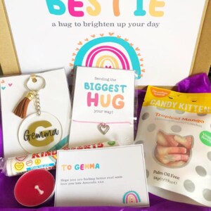 Personalised Best Friend Letterbox Gift Cheer up Get Well Soon Miss You ...