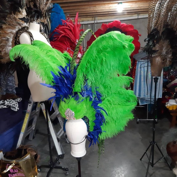 Samba Mohawk Headdress Wire Frame Design - Custom Made - Etsy