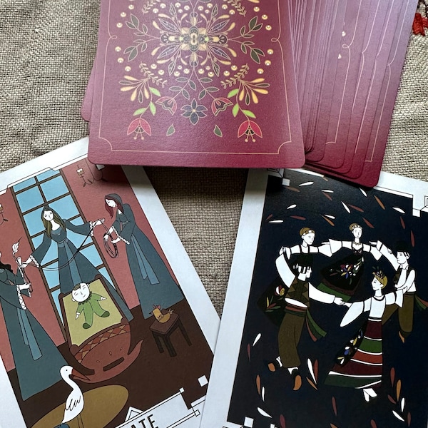 The Slavic Oracle -A Magical Card Deck for Connecting to Ancient Slavic ...