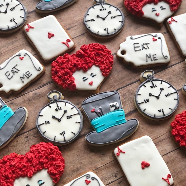 Wonderland Pocket Watch Cookie Cutter - Etsy