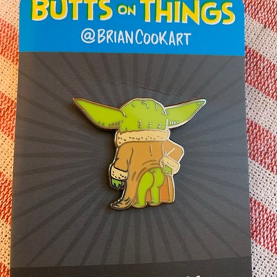 Backside of the Force Enamel Lapel Pin - Etsy