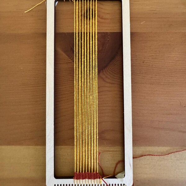 3 Inch Square Small Loom | Weaving Loom | Weaving Supplies | 8 Epi | 10 ...
