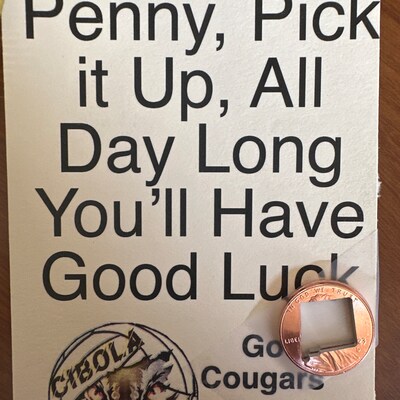 Lucky Penny With Smiley Face Cut Out - Etsy