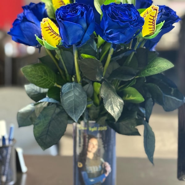 Softball Roses, Sports Rose, Basketball Baseball Soccer Volleyball ...