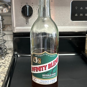 Infinity Bottle Label, Larceny Inspired, Bourbon Whiskey updated for ...