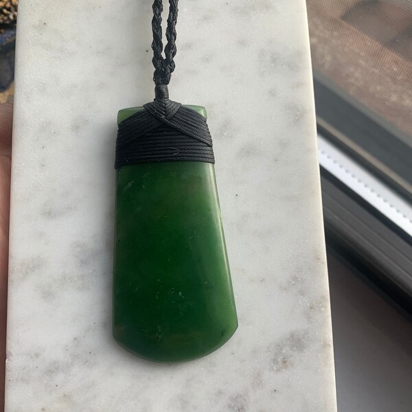 Hand Carved Big Sur Jade Pendant - Etsy