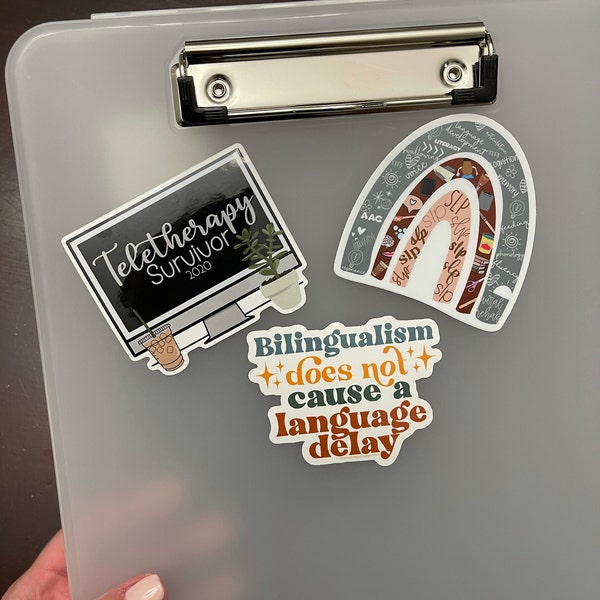 Speech Therapist Sticker, Teletherapy Sticker , Speech Therapist Merch ...