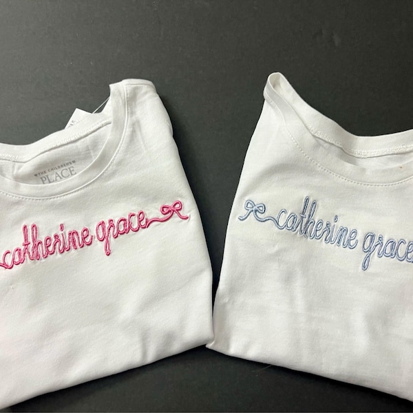 Kelli Bow Swash Script Font Machine Embroidery Design File - Etsy