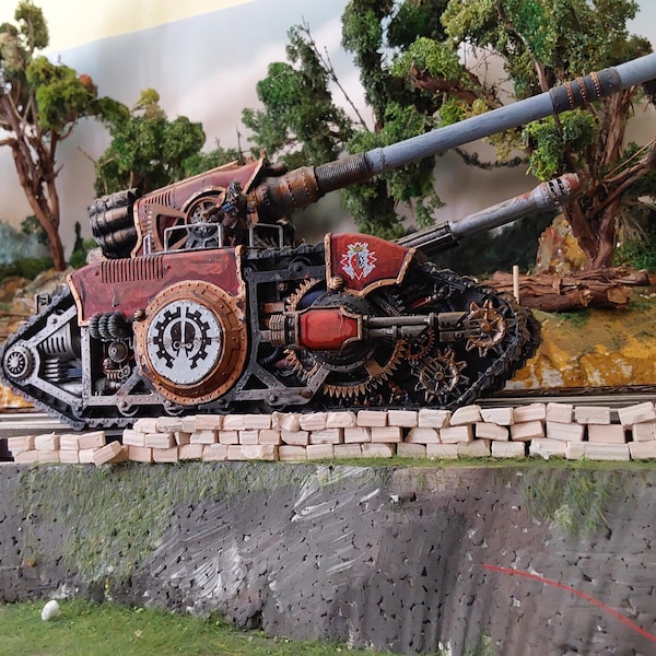 Amalia-cyraxa Artillery Engine - 28mm/30mm Tabletop Model Kit - Etsy