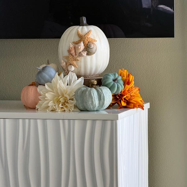 Palm Leaf Wall Decor, Shell Palm Art, Limpet Shell Decor, Palm Decor ...