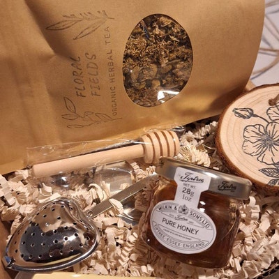 Midwife Gift Box for Women, Personalized Tea Gift Set, Loose Leaf Tea ...