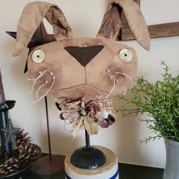 Rabbit Make Do Epattern...primitive Easter Bunny Cloth Doll Craft ...