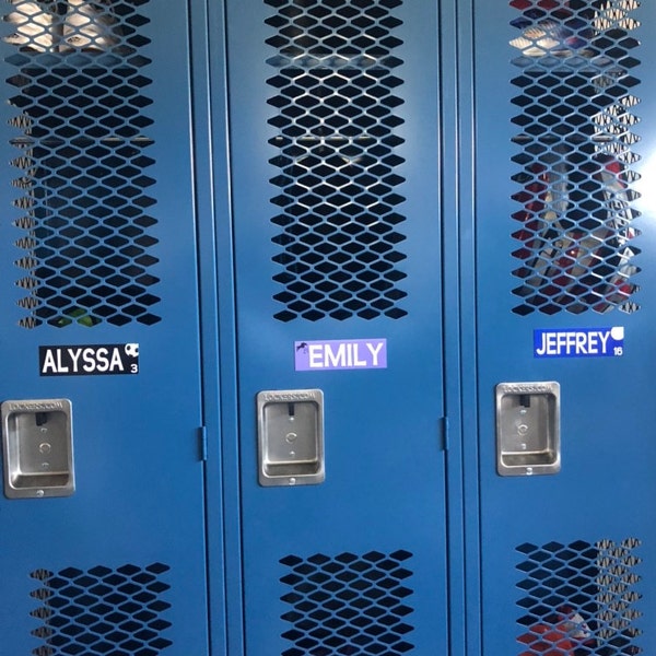 Sports Magnets - Custom and Personalized - Name - Lockers - Etsy