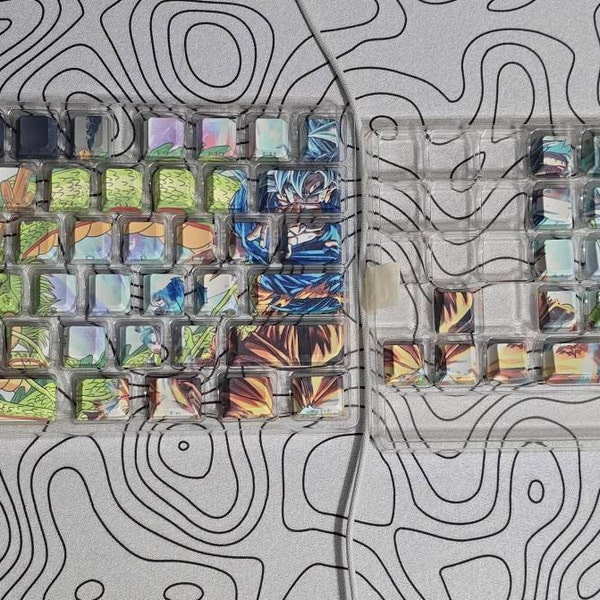 Jhin the Virtuoso LOL Series Keycap Set, 127 Keys PBT for Mechanical Keyboard OEM Profile Jhin ...