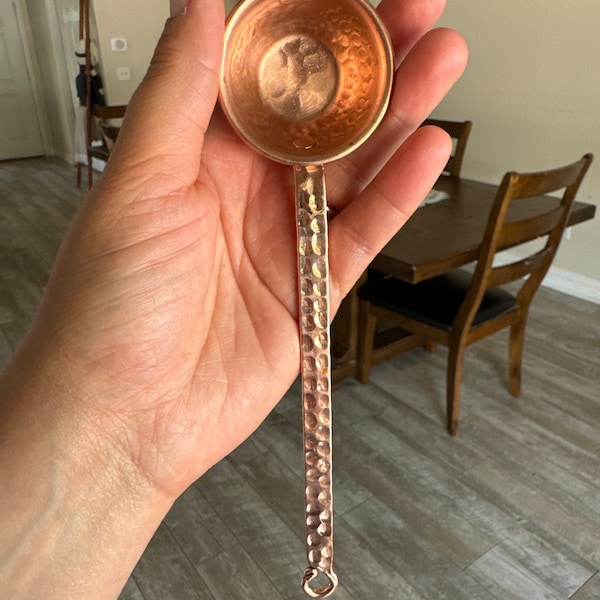 Hammered Copper 1/2oz (1 Tbsp.) Coffee Scoop Measuring Spoon - 7.5” - Etsy