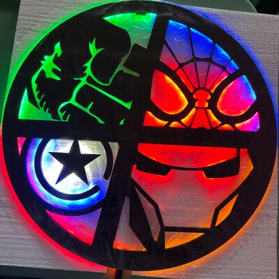 Gamer Zone Led Sign Gamer Room Led Sign Christmas Gift Wall Decor Home ...