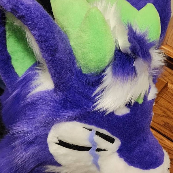 Fursuit Head Full Body, Furrynew Pre-made Fur Head, Furry Cosplay, Full ...