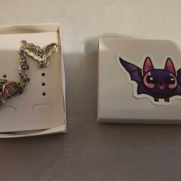 Vampire Bat Collar Pin With Chain Goth Jewlery Gothic Style Sweater ...