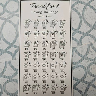 20K, 40k Money Saving Challenge Printable, 20000,40000 Couple Savings ...