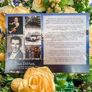 African Sunset Funeral Program Elephants Africa Memorial | Etsy