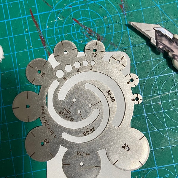 Leather Belt Strap Stencil, Leather Craft Belt Ruler, Belt Strap End ...