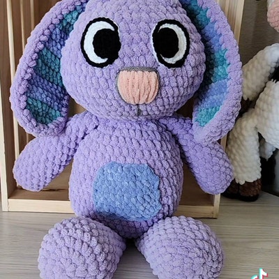 Floppy Bunny Plush PDF Crochet Pattern - Etsy