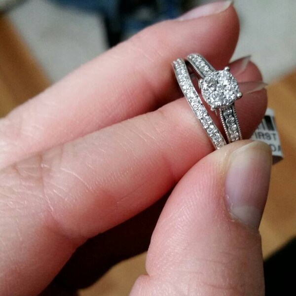 0.20ct Traditional Bridal 14K White Gold Wedding Band With Diamonds - Etsy
