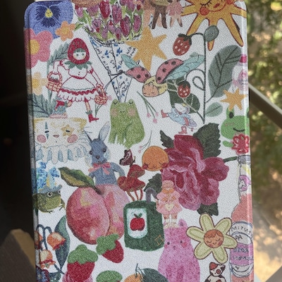 Cartoon Rabbit Cute Kindle Case Custom for Paperwhite 1/2/3/4, Kindle ...