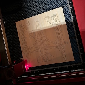 3D Rocket and Alien Ship Set, SVG Laser Cut Glowforge Files, 3, 4, 5mm ...