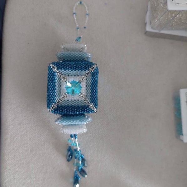 Bead Pattern Only: Lucerna Christmas Ornament, Pdf. Tutorial. English ...