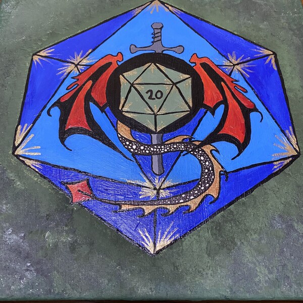 Dnd Logo, Dungeons & Dragons Vector, Dungeon Master Dice Design, Dnd ...