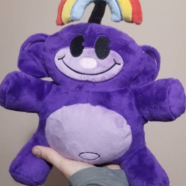 Rainbow Monkey Plush (made to Order) - Etsy