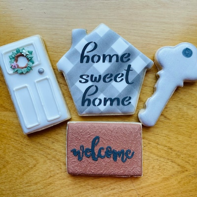House Key Cookie Cutter, Fondant Cutter Real Estate, Realtor, Key ...
