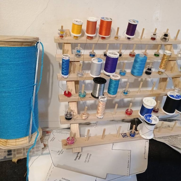 Giant Faux Spool of Thread - 9.5" Tall - Etsy