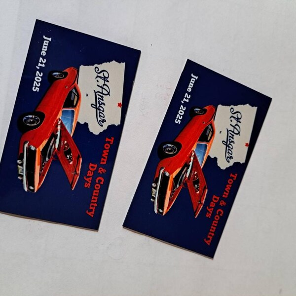 Car Show Dash Plaque 2"x3.5" 100 PACK - Etsy