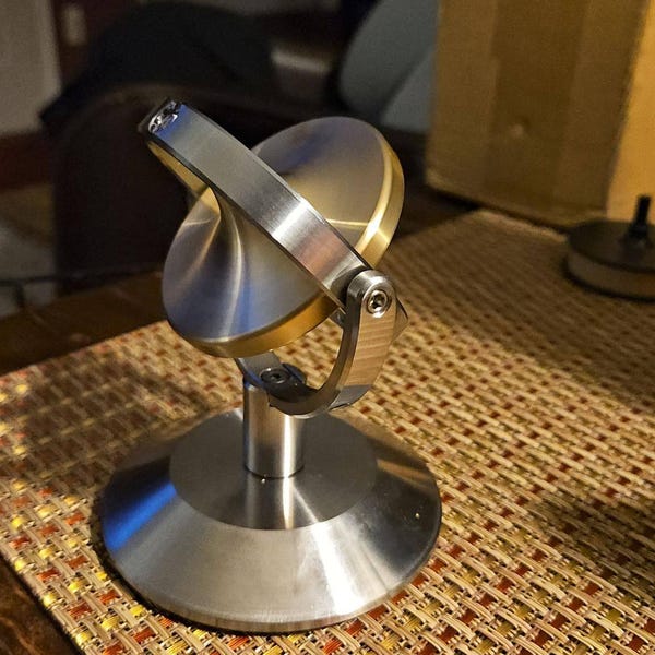 Precision Gyroscope Model, Desktop Art High End Office Toy for Science ...