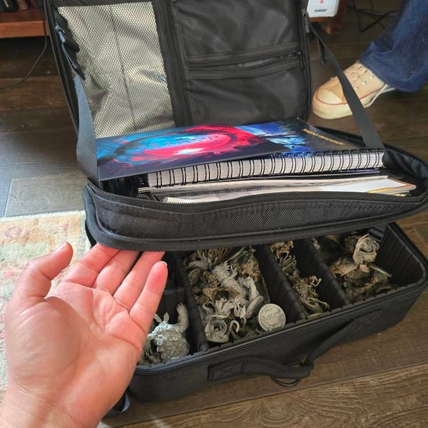 RPG Organizer Binder Case | D&D Storage for Dice and Miniatures | Gift ...