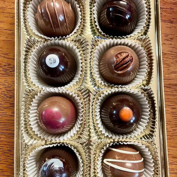 Signature Chocolate Truffle Gift Box, Birthday Gift, Valentine's Day ...